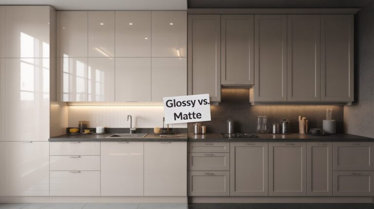 Glossy vs. Matte Kitchen Cabinets: Which Finish Is Right for You ...